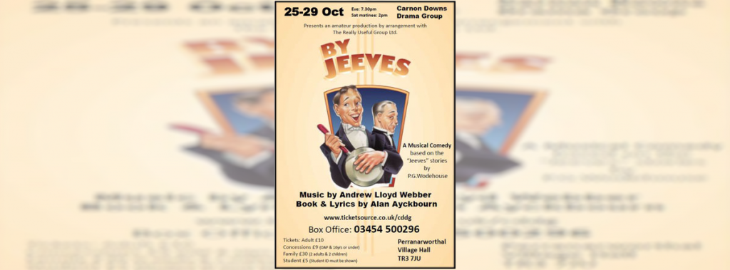 By Jeeves – Carnon Downs Drama Group