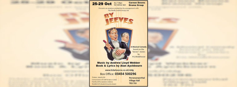 By Jeeves – Carnon Downs Drama Group